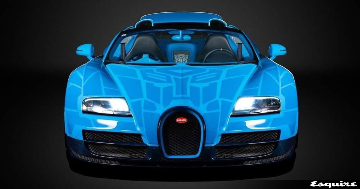 Αυτή η Bugatti Veyron είναι για τους fans των Transformers