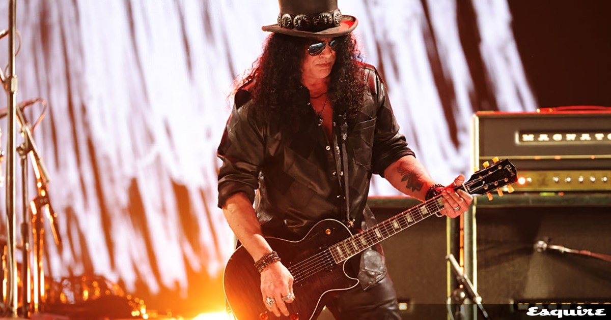 Οι τρεις αγαπημένοι μπλουζίστες του Slash
